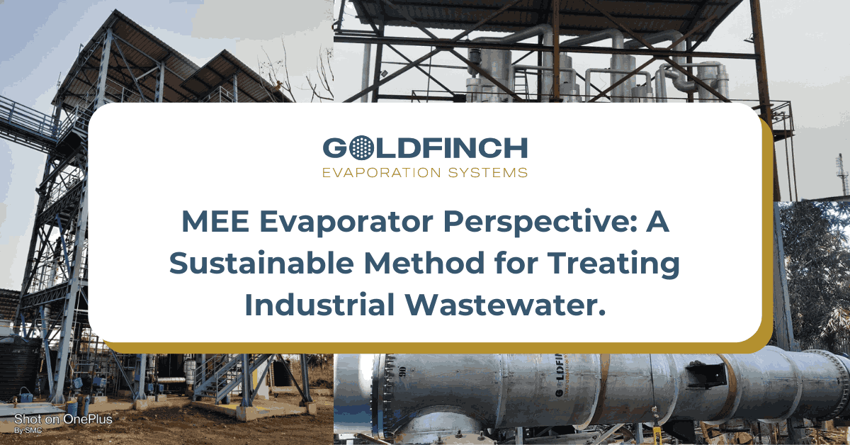 MEE Evaporator Perspective: A Sustainable Method for Treating ...