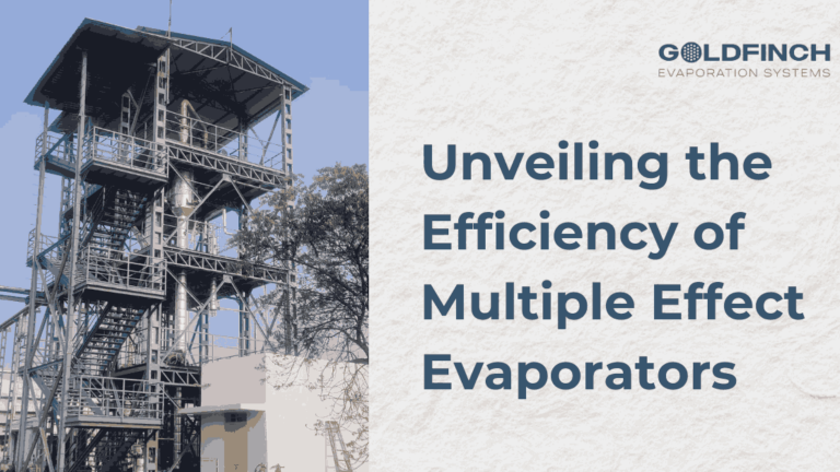 Unveiling the Efficiency of Multiple Effect Evaporators